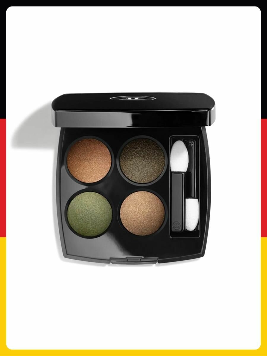 Тени для век Chanel Les 4 Ombres 318 Blurry Green