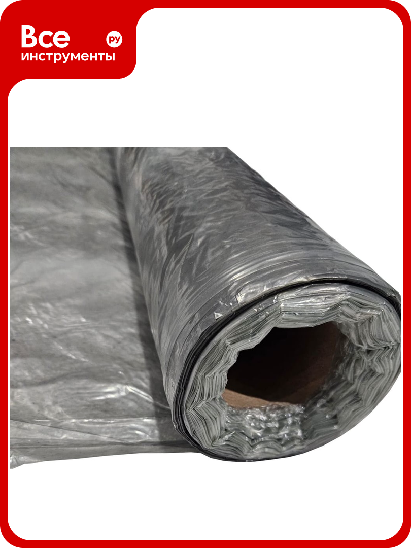 Пленка полиэтиленовая техническая SAMGRUPP 3 м; 100 м; 200 мкм SR-057200300, Пленка пвд легко поддается рециклингу