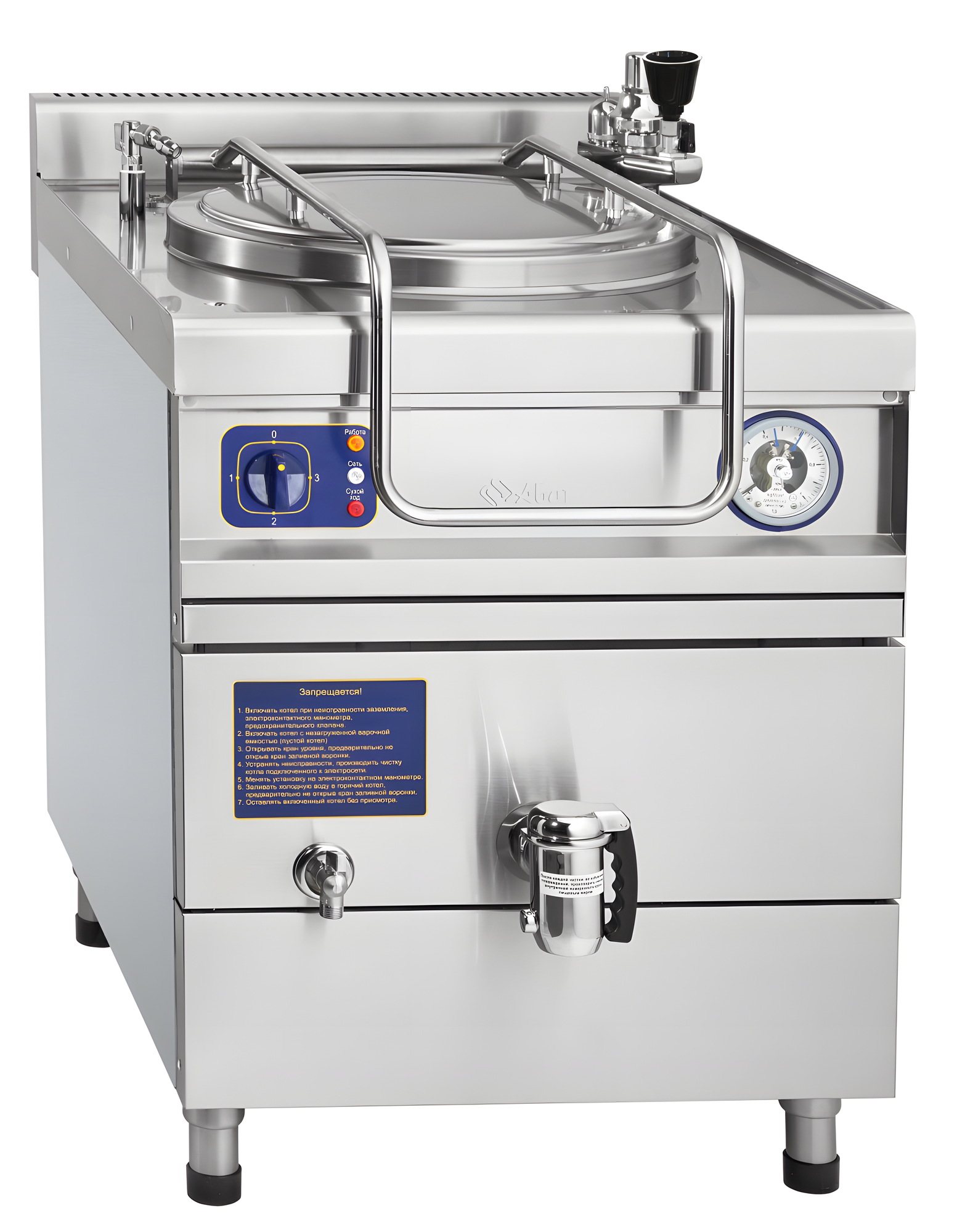 Пищеварочный котел Abat КПЭМ-60/9Т стационарный