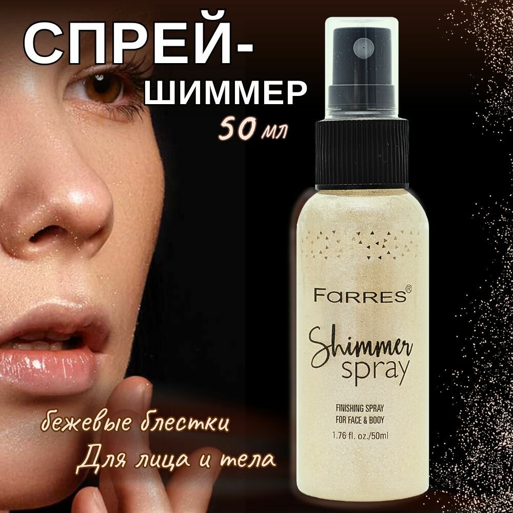 Блеск шиммер для тела