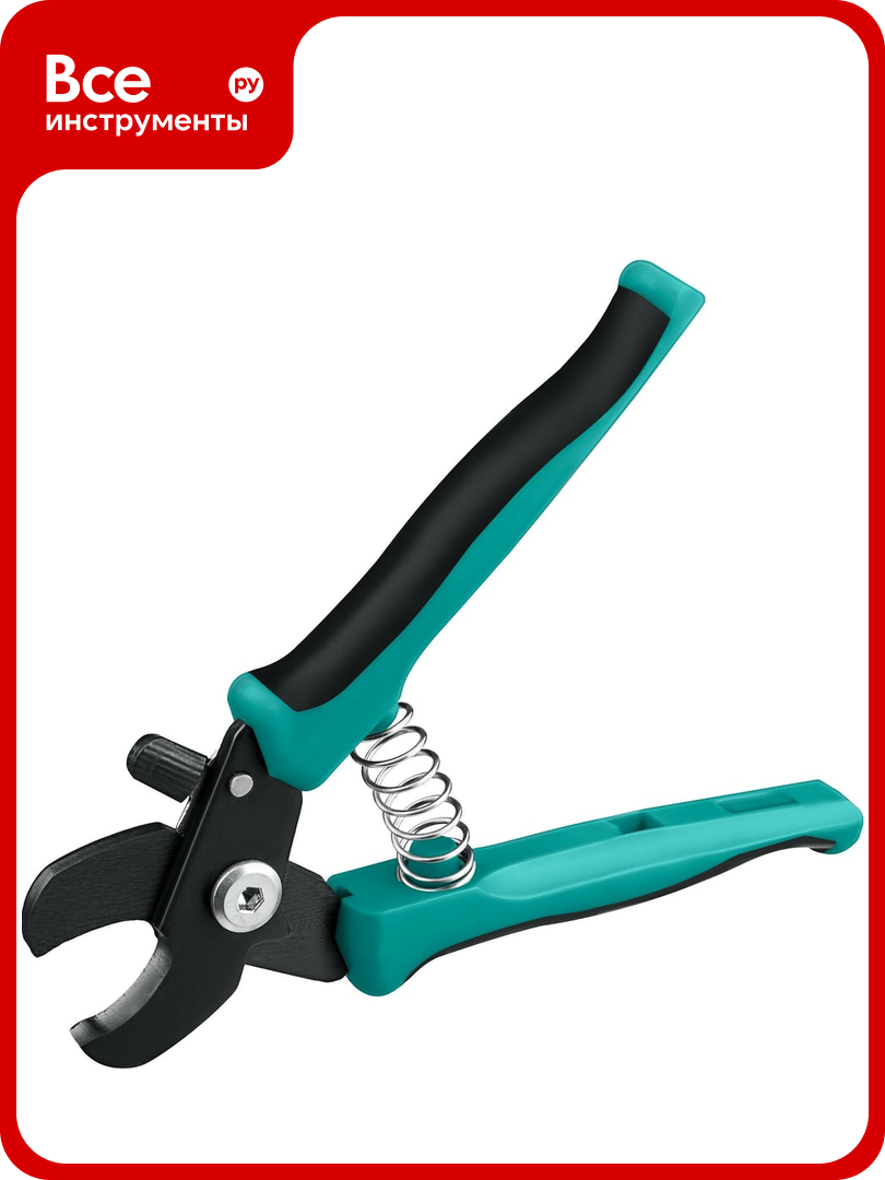 Кабелерез СИБИН НКМ-16 23345-16, металл, без деформации, для резки небронированного одножильного