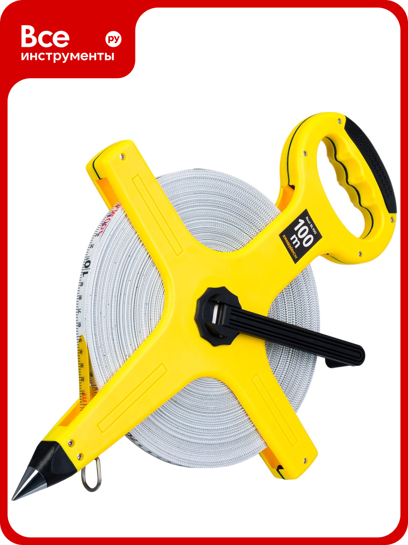 Рулетка Ermenrich (Эрменрих) Reel SL100 81885, , но также найдет свое применение в строительстве