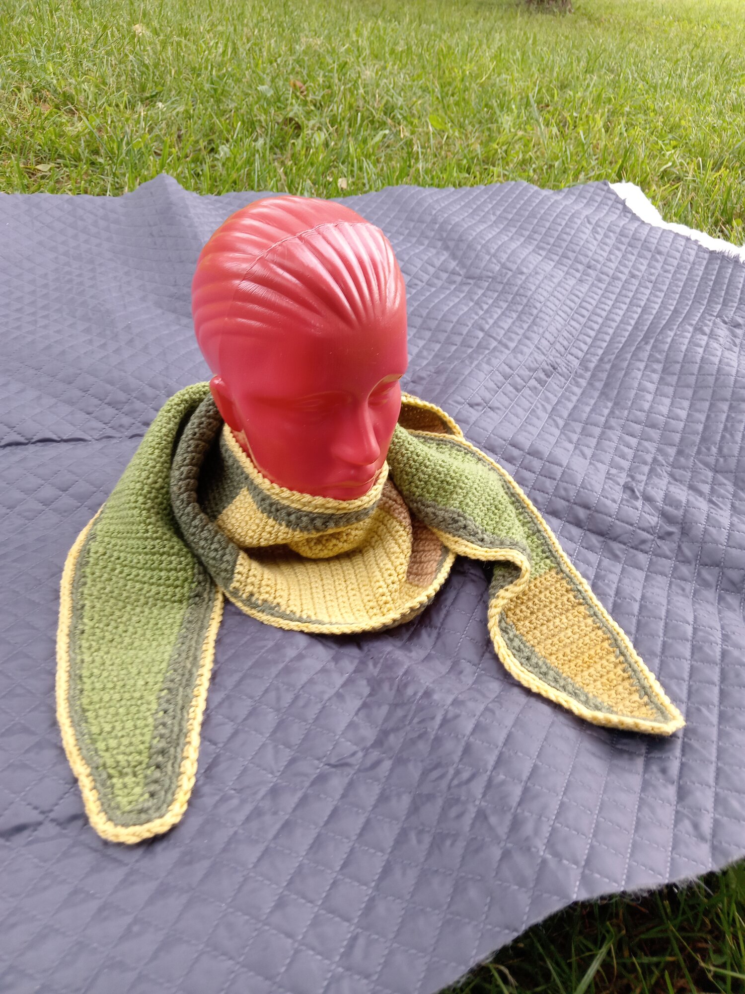 Шарф Гущина В.В. Разноцветная