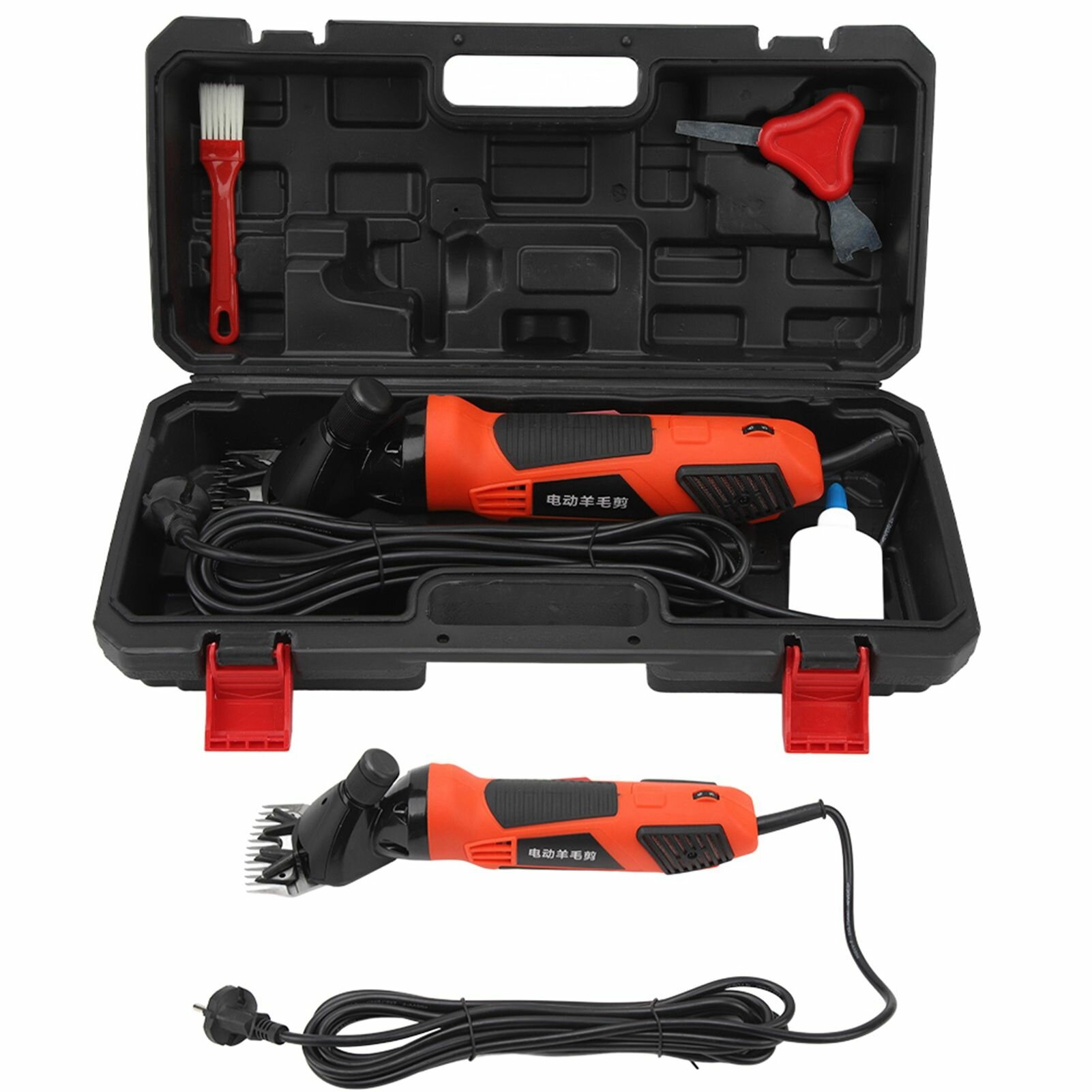 Электроножницы для овец, 1000Вт, 6 скоростей