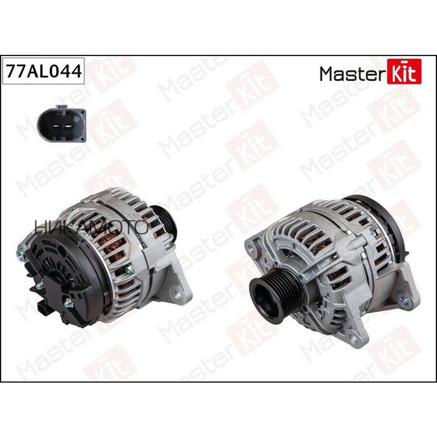 MASTERKIT 77AL044 Генератор FIAT DUCATO/IVECO 140A