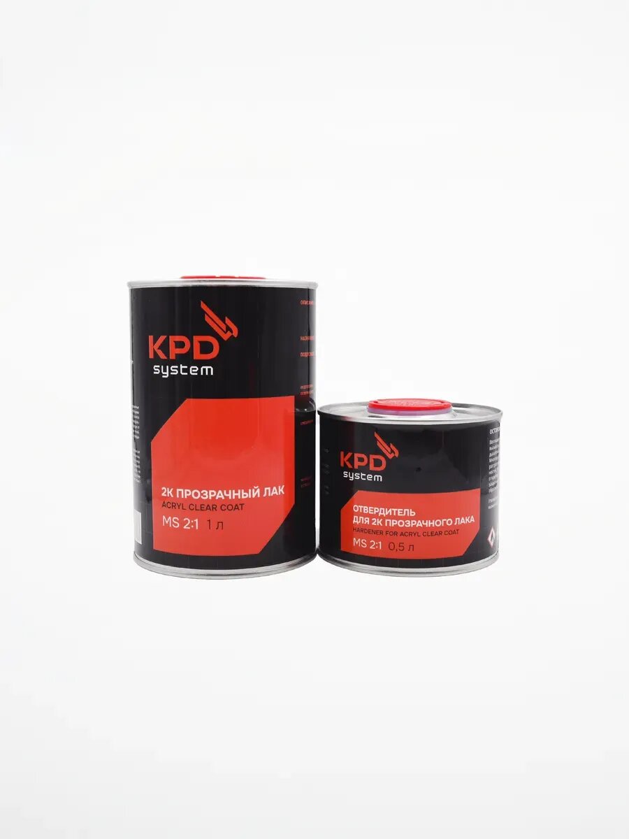 Акриловый лак автомобильный 2К MS 1л + отвердитель 0,5л