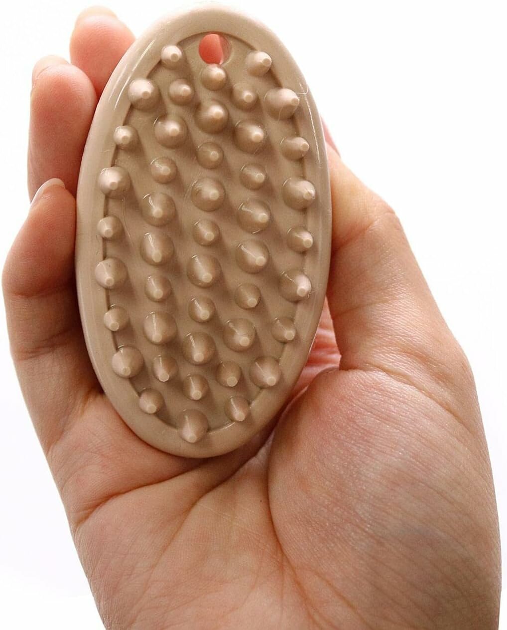 Силиконовая щетка Japan Premium Pet с двумя уровнями зубчиков для удаления средней и короткой шерсти. Для кошек и собак.