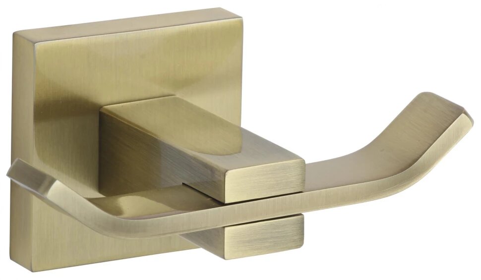 Крючок Savol 65C S-06554C двойной, для ванны, бронза