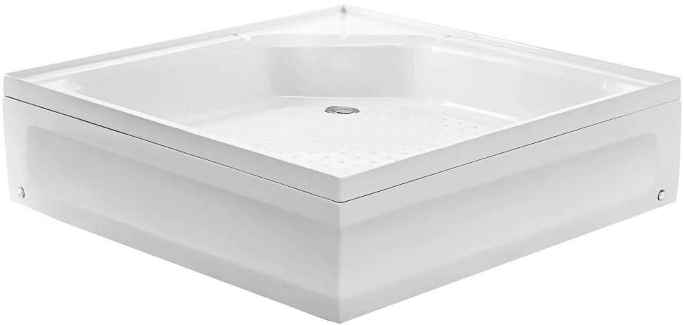 Душевой поддон Wemor 70/24 S 10000006091 70x70 см, акриловый, квадратный, белый