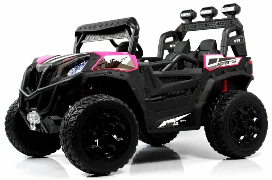 Электромобиль "BUGGY" RF-101, 4WD, для детей от 1 года, пульт ДУ, розовое