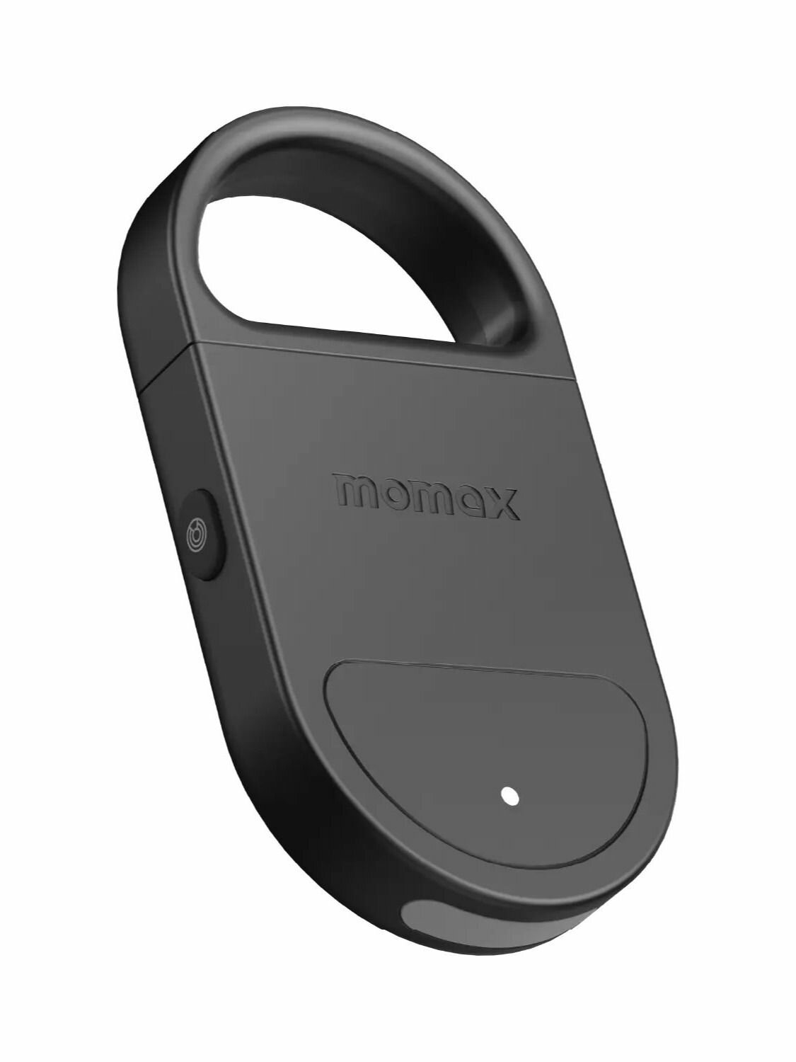 GPS-трекер Momax PinBuzz Find My Locator (BR17D), перезаряжаемый, с фонариком - черный