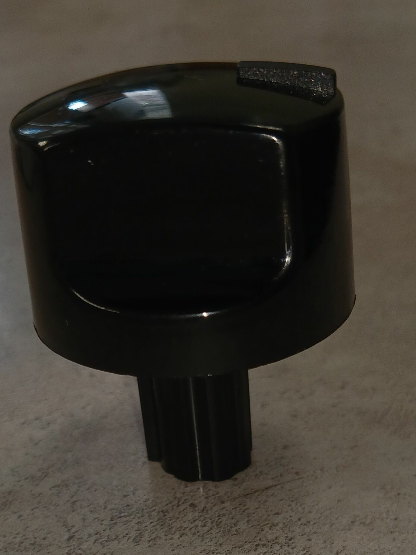 Ручка плиты Дарина чёрная