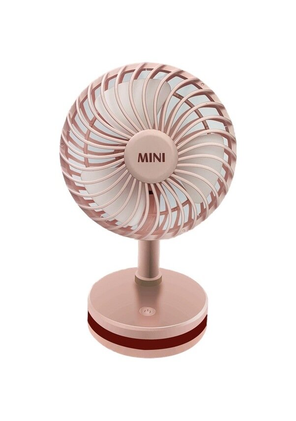 Мини-вентилятор для настольного компьютера с питанием от USB и декоративной подсветкой