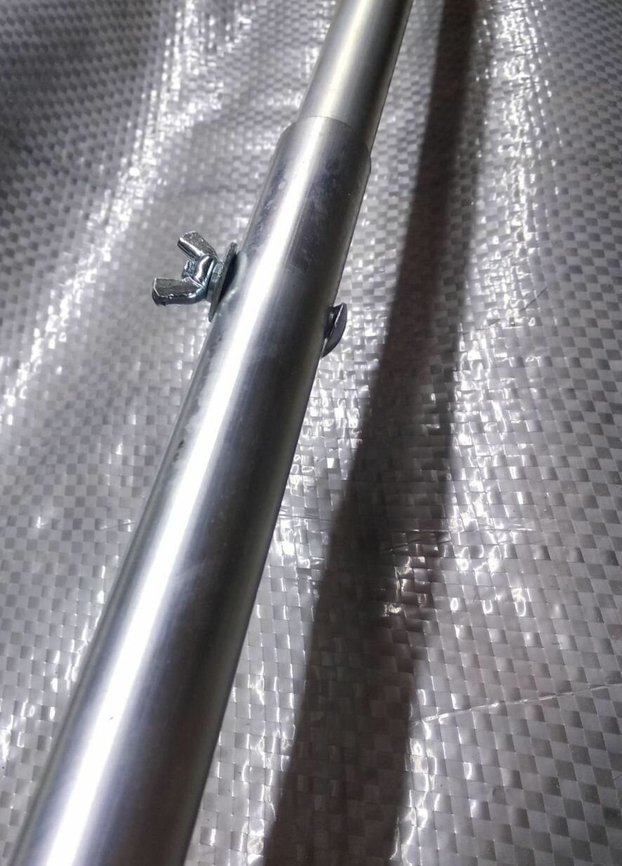 Шест Ижик-Ш5У усиленный (25-28-32) алюминиевый/ для паука