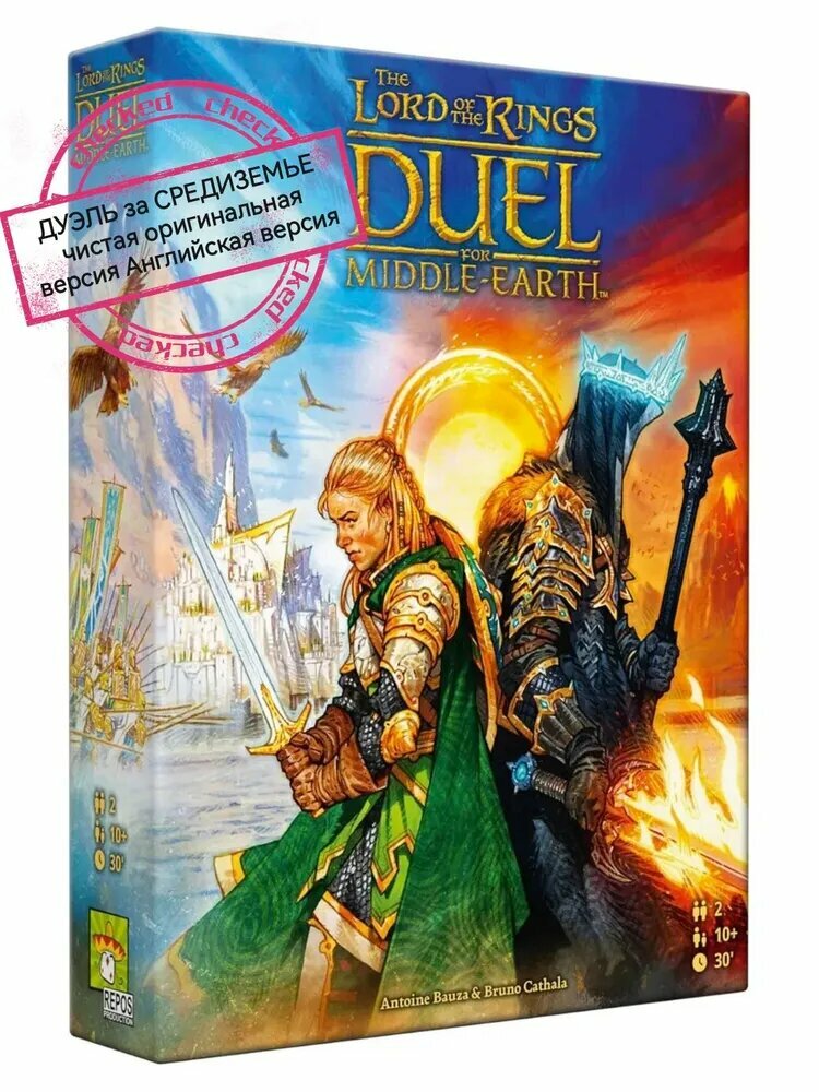 Настольная карточная игра Настольная Duel for Middle-Earth Игра (Карточная) Новая версия