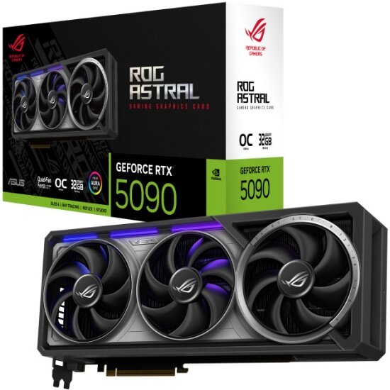 Видеокарта Asus GeForce RTX 5090 ROG ASTRAL GAMING OC 32G