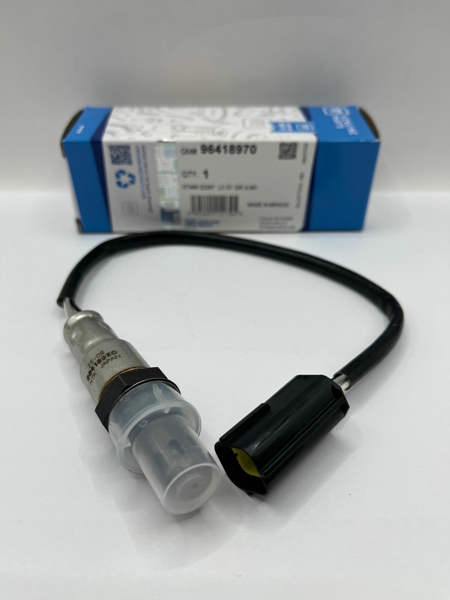 Датчик кислорода (лямбда-зонд) нижний CHEVROLET Lacetti арт. 96418970