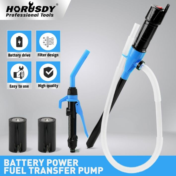 Насос для заправки, перекачки топлива и жидкостей, 9 л/мин, HORUSYD