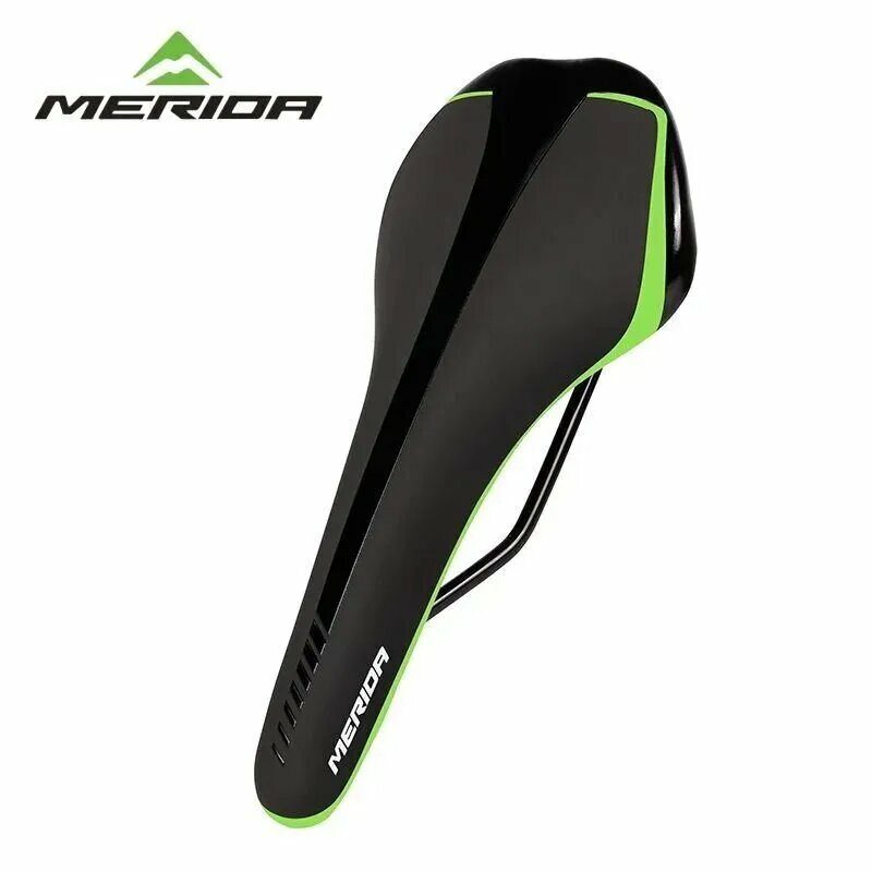 MERIDA Седло для велосипеда, Черный-зеленый