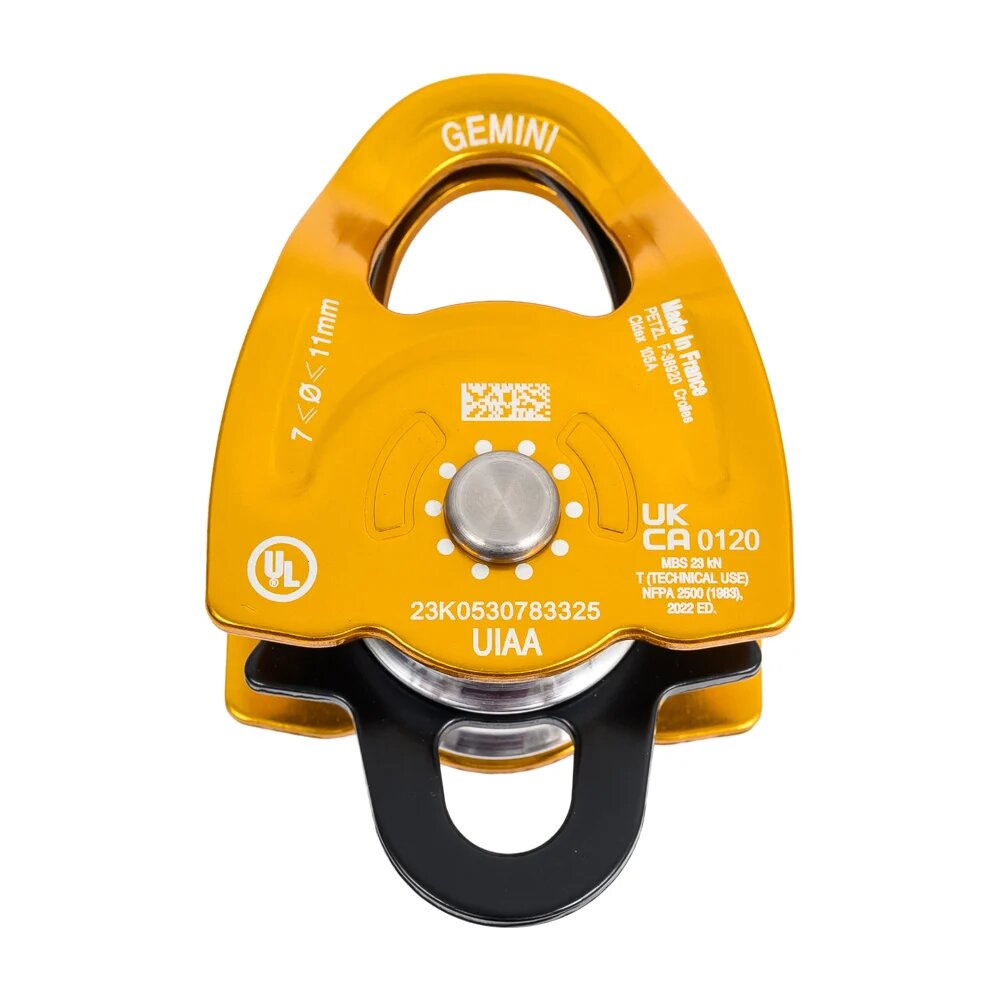 Прусик-блок Petzl GEMINI, диаметр 25 мм P66A