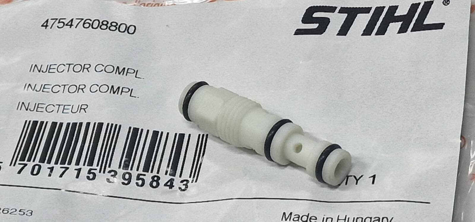 Инжектор STIHL RE-117,127 арт 47547608800 1 штука