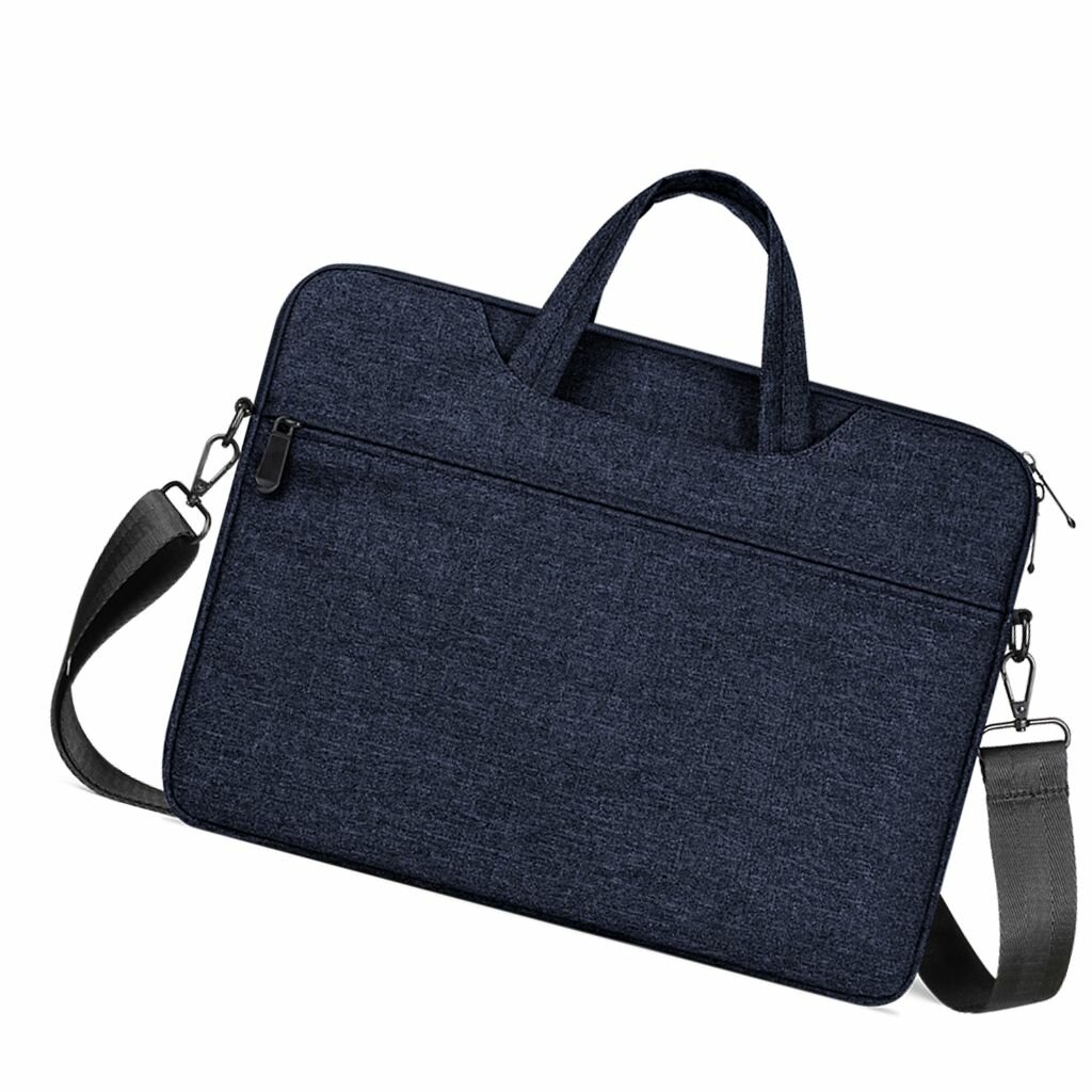 Чехол для переноски ноутбука с плечевым ремнем ноутбуков 15,6-16 дюймов, планшетов, бархатная мягкая защита, легкий дизайн