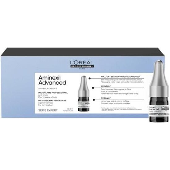 Ампулы против выпадения волос L`oreal Professionnel Aminexil Advanced, 42х6 шт