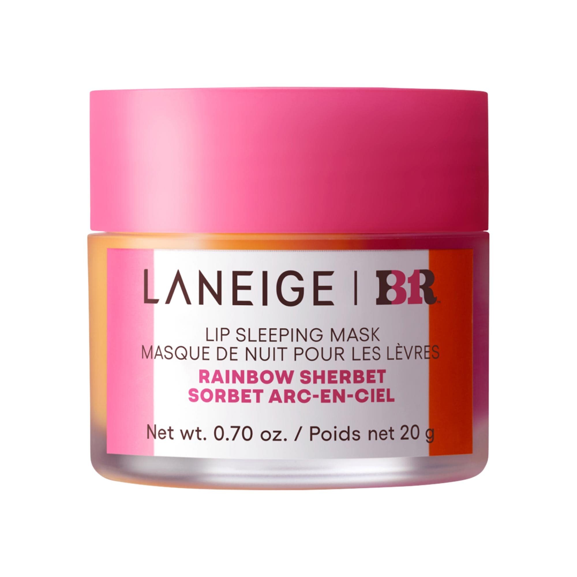 Маска для губ Laneige Lip Sleeping Mask, аромат Rainbow Sherbet, 20г