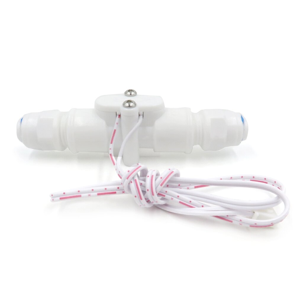 1/4 NPT Датчики Расхода Воды Пищевые Датчики Эффекта Холла Расходомер Встречный Шланг 0,3-6Л/мин для Обратного Фильтра