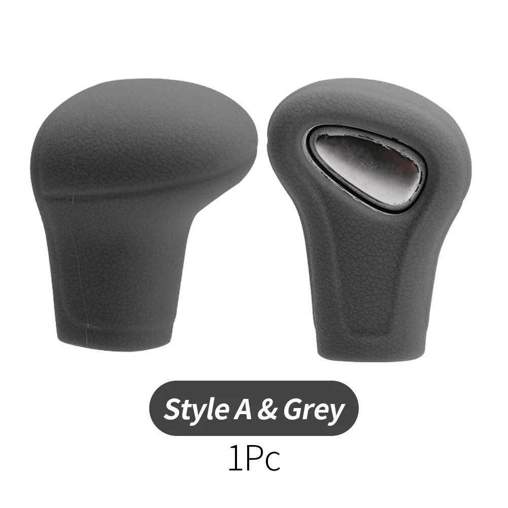 Силиконовый автомобильный чехол, воротник переключения передач, ручки переключения передач, чехол, рычаг переключения передач, аксессуары для Audi A4L A5 A6L Q5 Q7 05-16 Style A Grey