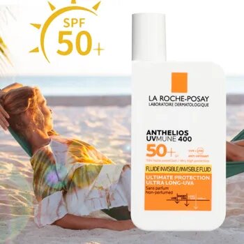 Laroche Posay ANTHELIOS SPF 50+ Солнцезащитный флюид, 50 мл