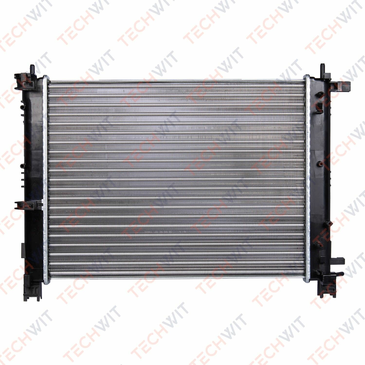 Радиатор охлаждения двигателя 510х392х28, для ВАЗ Лада Веста, Иксрей, Рено Логан, Сандеро, Дастер, Каптюр, Ниссан Террано арт CL003RNL071AL TECHWIT