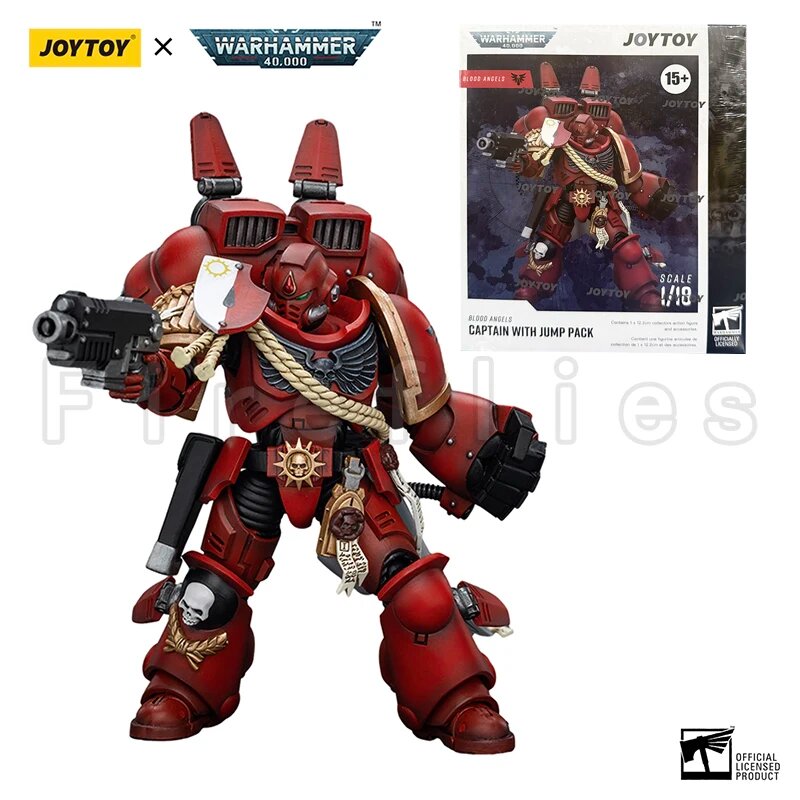 JOYTOY Фигурка 40K Blood Angels Капитан с Jump Pack