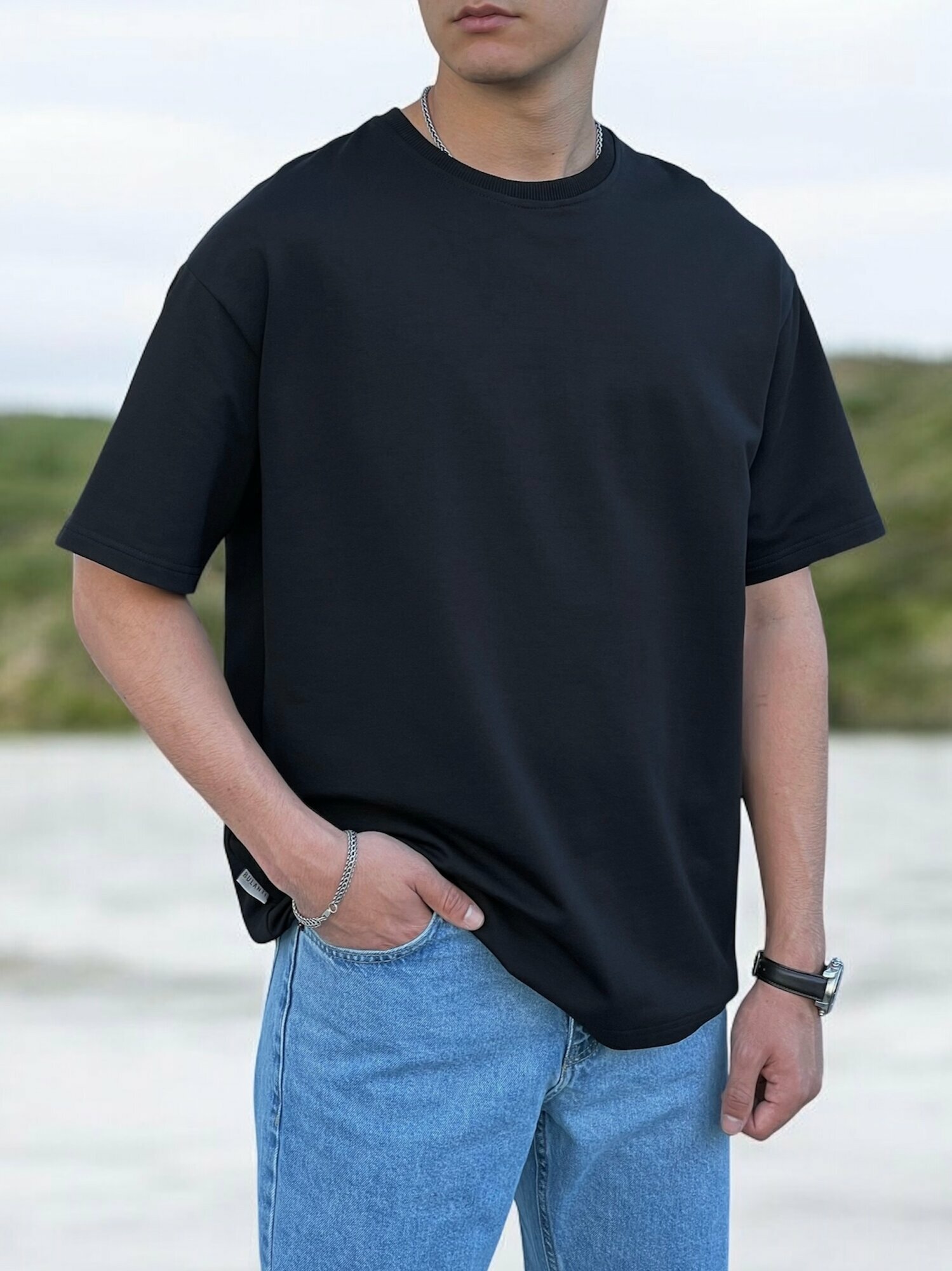 Футболка оверсайз хлопок