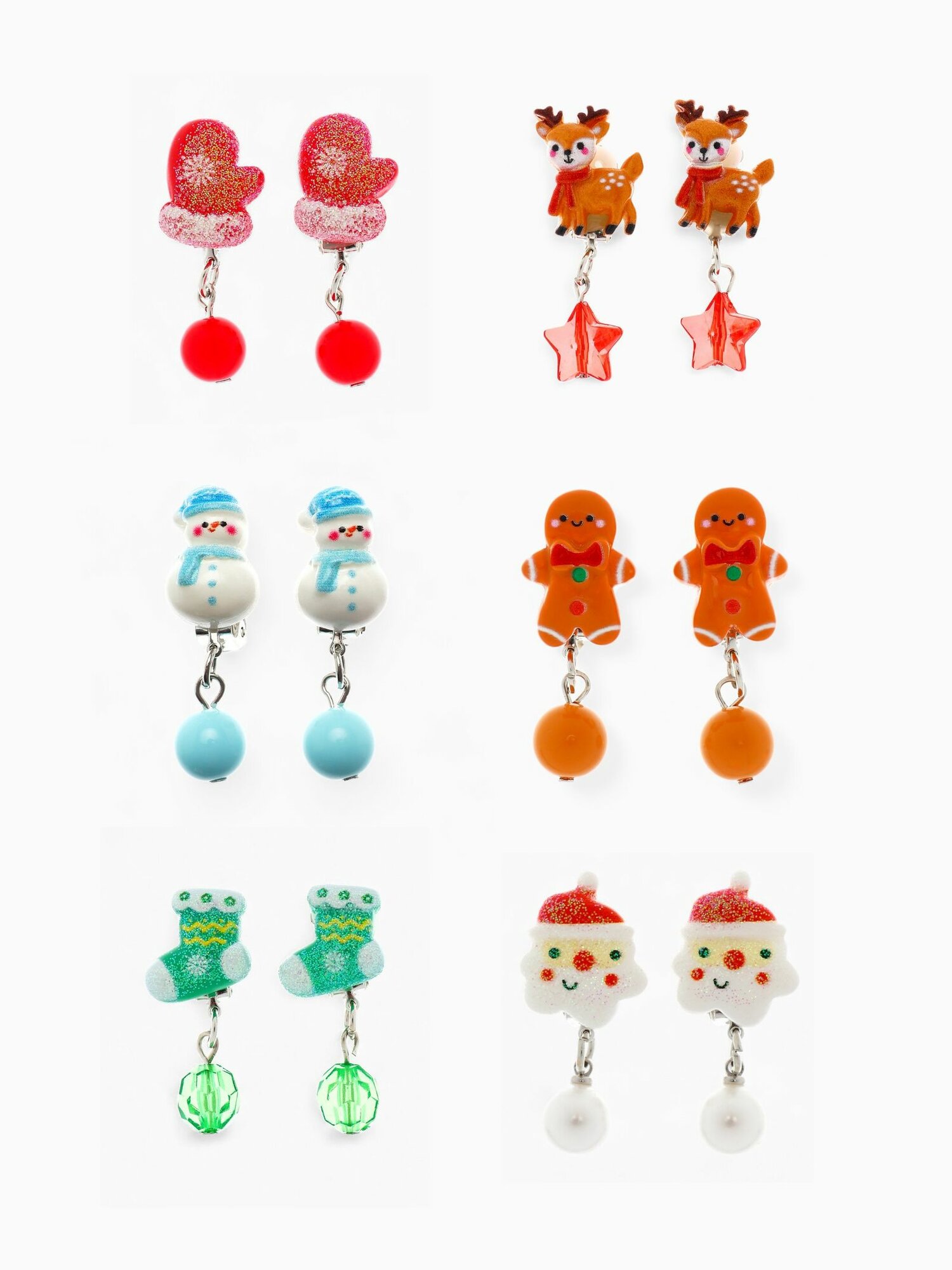 Комплект бижутерии, пластик