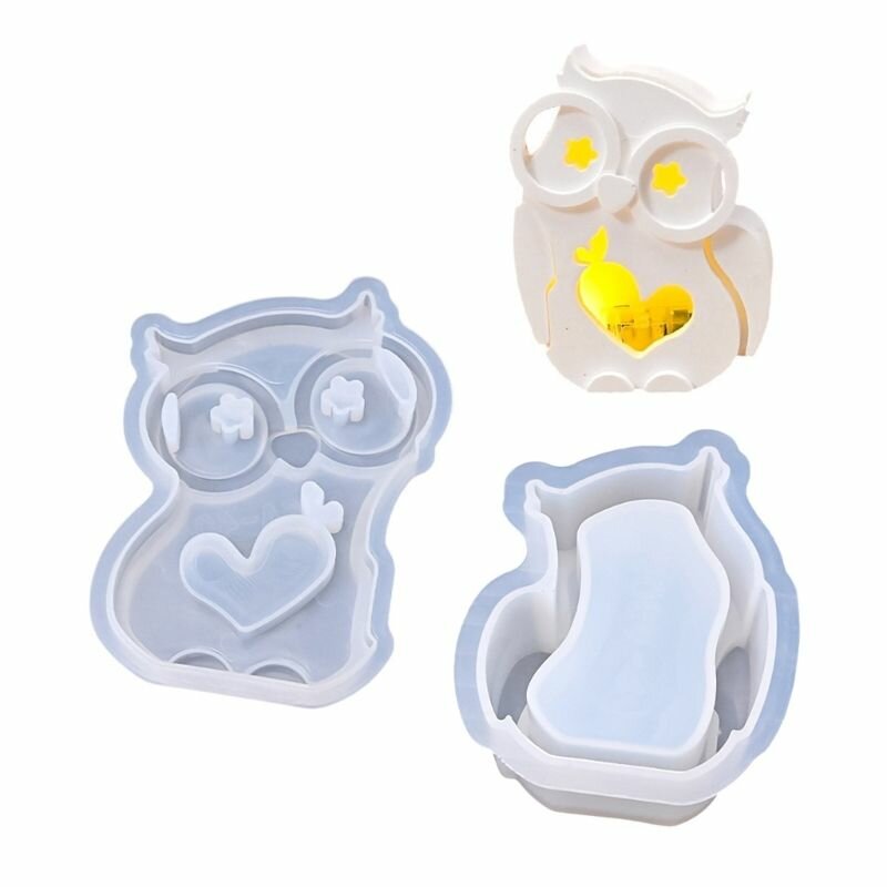Силиконовая форма для абажура совы-S-Star Eye
