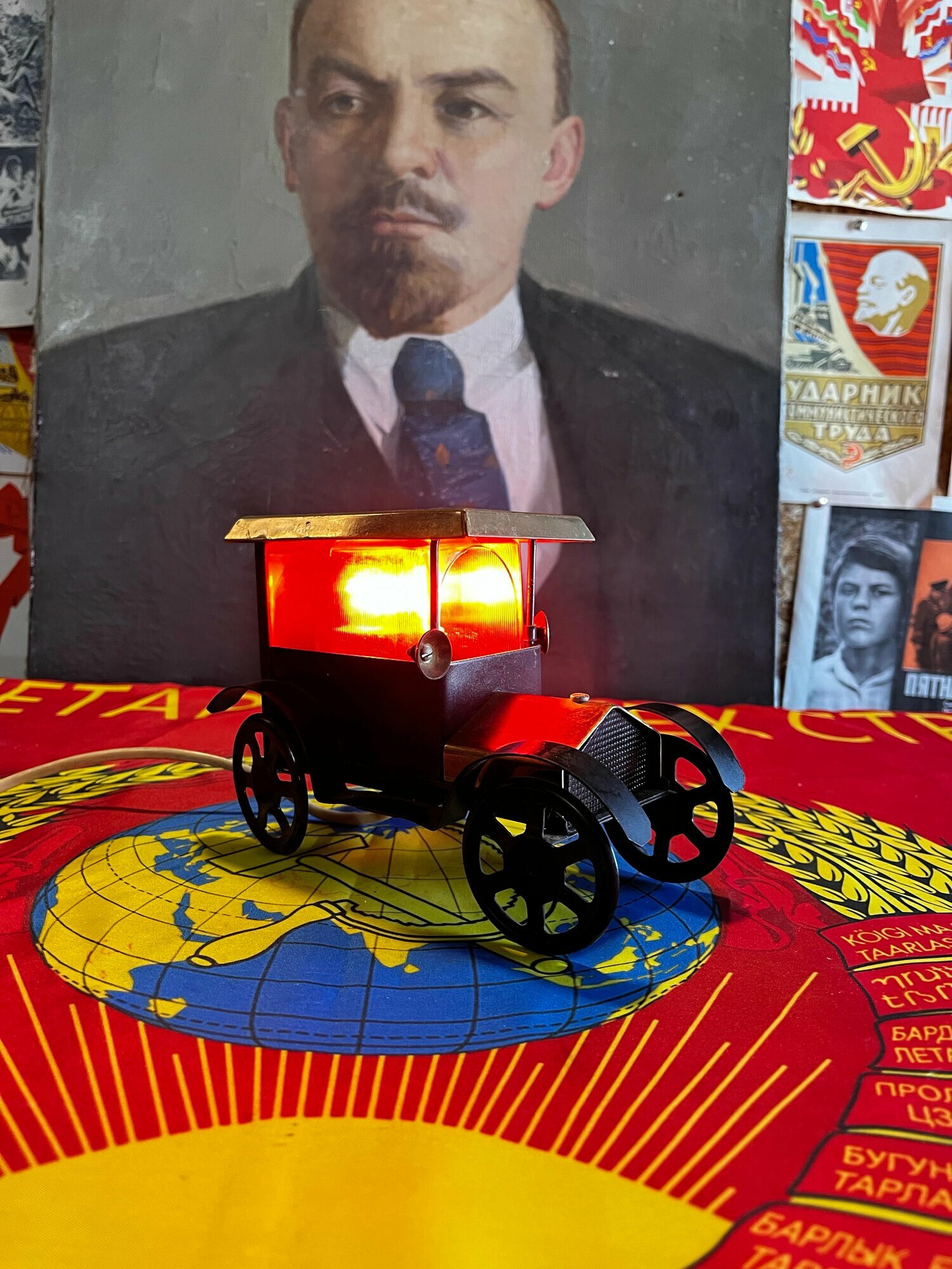 Ночник "Паровоз" СССР