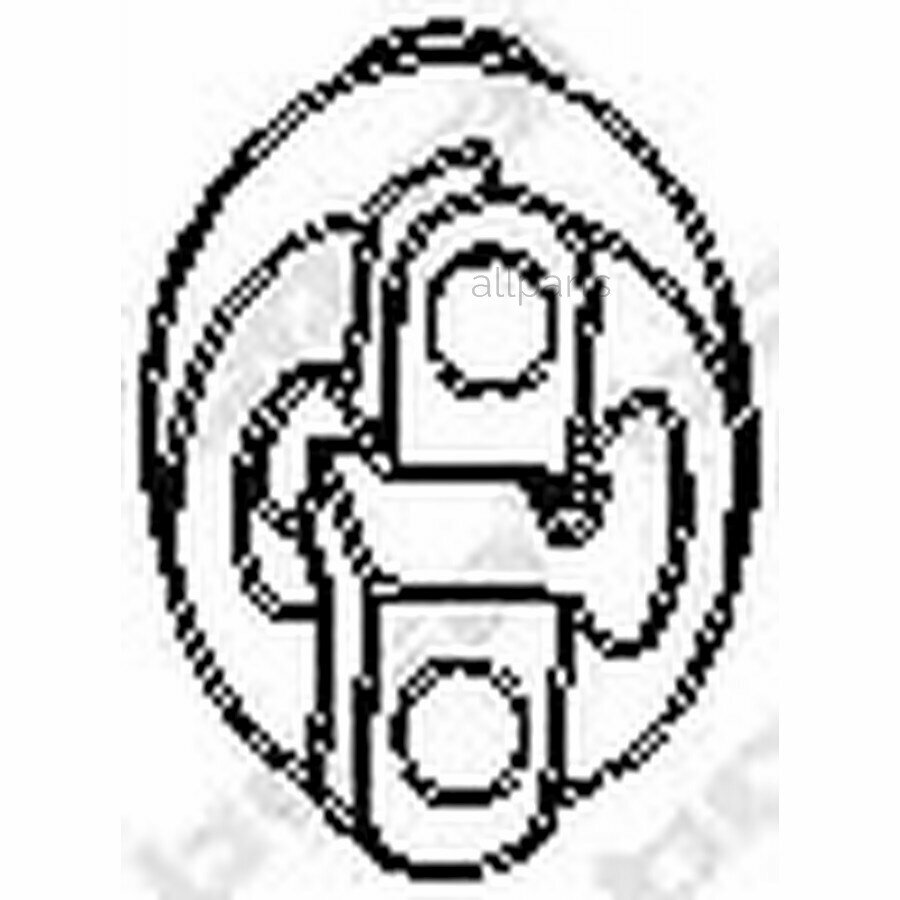 BOSAL 255-065 Подвеска глушителя FORD TRANSIT 1.8-2.4 02-/VW GOLF 1.4-1.6 03-