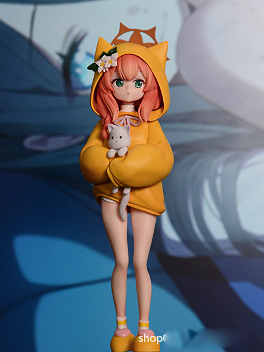 Фигурка "Iochi Mari" Blue Archive, ABS, 21 см, светло-желтая