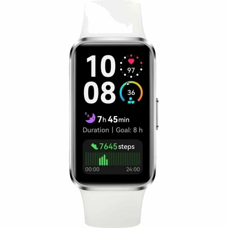 Фитнес-браслет HUAWEI Band 10 Aluminium NOR-B29 White, 2345718
