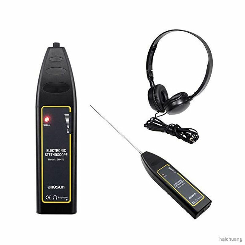 Автомобильный стетоскоп для диагностики шумов двигателя и утечек воздуха — ультразвуковой детектор с наушниками