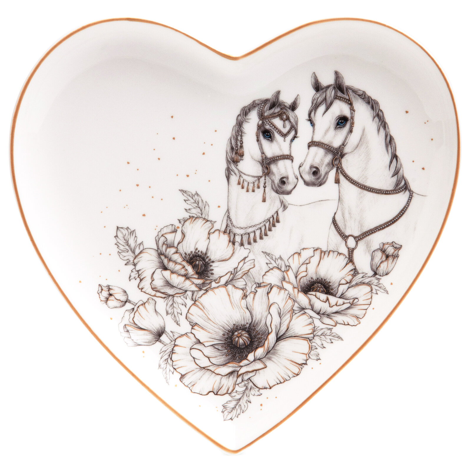 Тарелка lefard top style сердце 15,5*2 см KSG-590-708