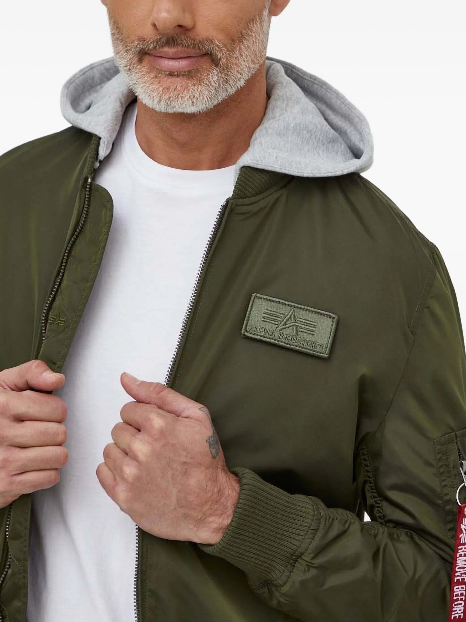 Куртка ALPHA INDUSTRIES MA-1 TT, размер 50, green — фото 1