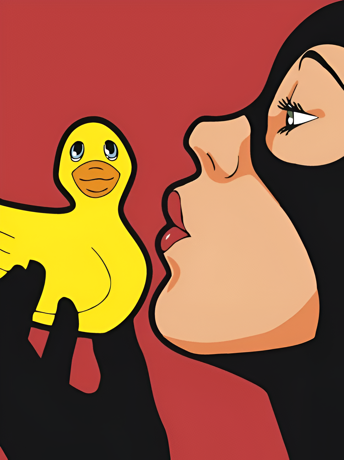 Картина по номерам "Женщина-кошка", 30x40 см, Живопись по Номерам