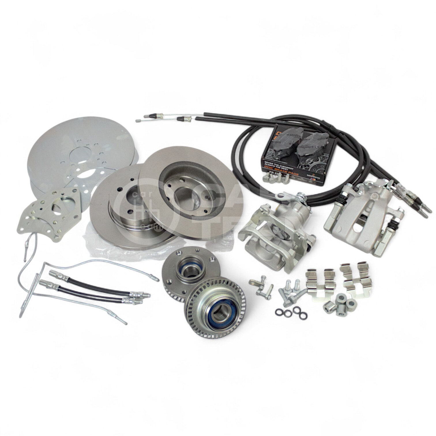 Дисковые тормоза Лада Гранта, Гранта FL, Калина 1-2 задние с АБС, тюнинг ЗДТ на базе суппортов Лада Веста Sport