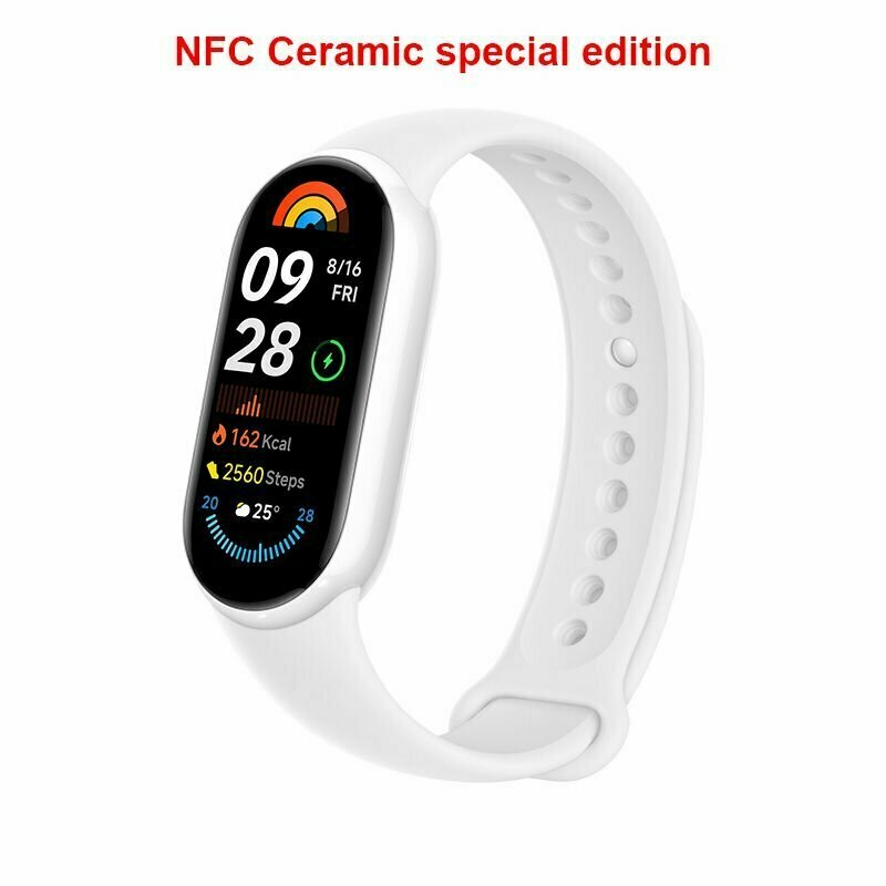 Mi Band 9 NFC Умный браслет Монитор кислорода в крови Фитнес-браслет Miband9 nfc