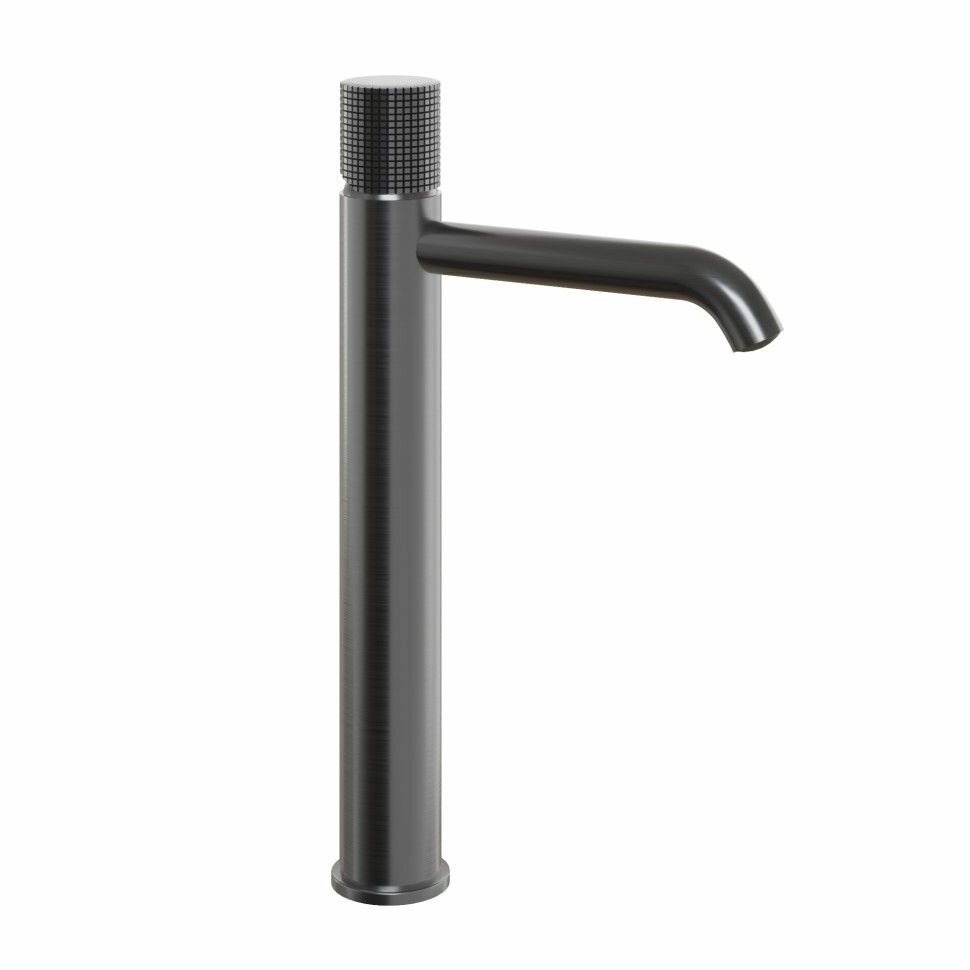 Смеситель для раковины Paini Cox Grip высокий, черный матовый