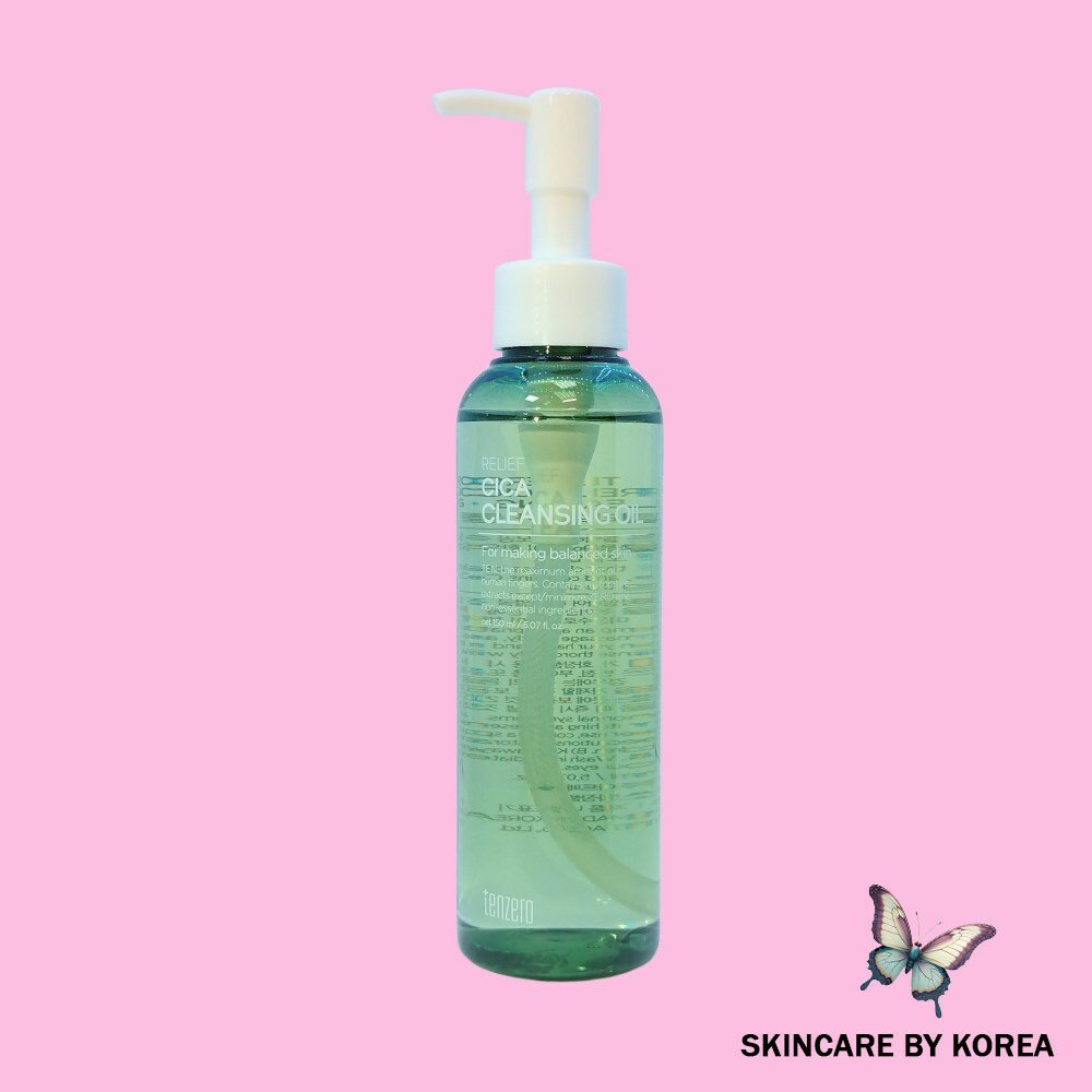 Tenzero Очищающее масло с центеллой азиатской Relief Cica Cleansing Oil 150 мл
