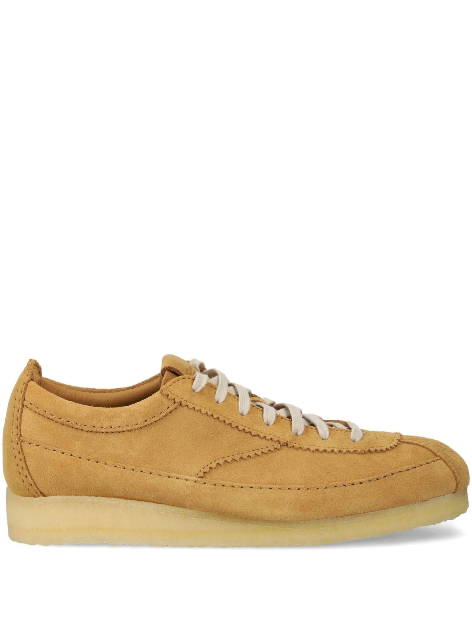 Кроссовки Topstitched lace-up sneakers