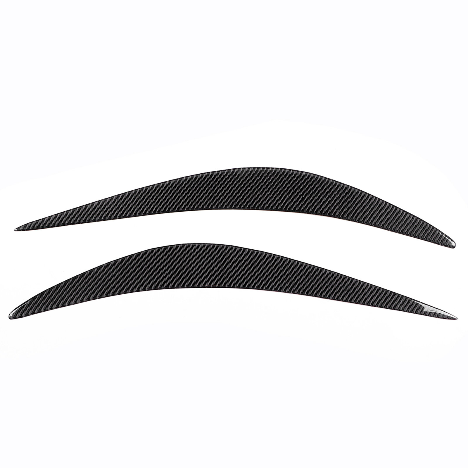 КомплектдекоративныхнакладокнафарыизуглеродноговолокнадляInfinitiQ502014–2019годоввыпуска.